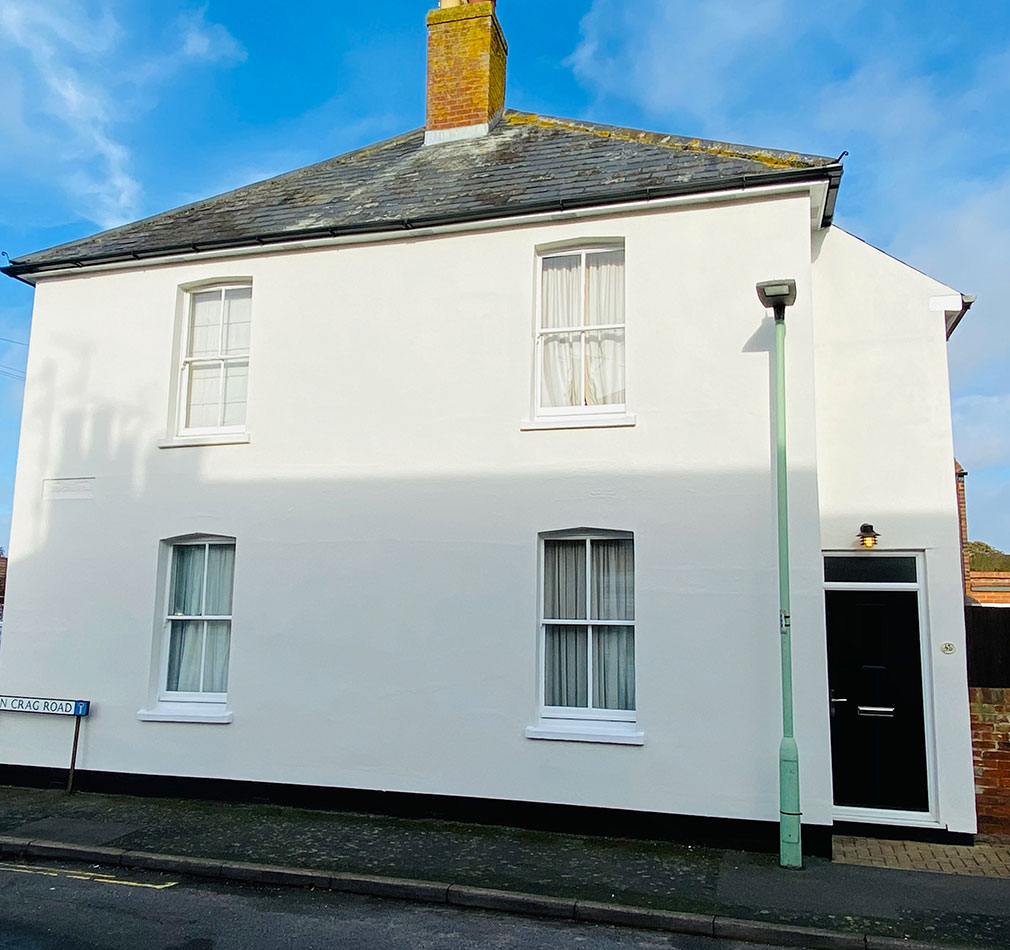 Exterior Render Repair & Paint – TDC | Painting | Decorating | Ipswich ...